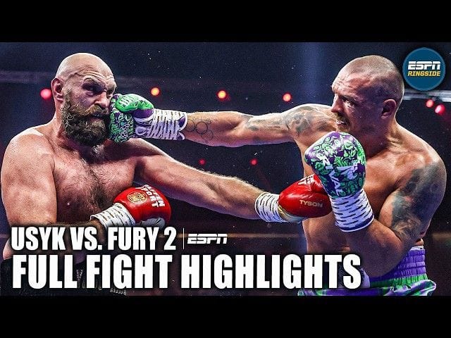 Tyson Fury displayed one "red flag" gesture moments before Oleksandr ...
