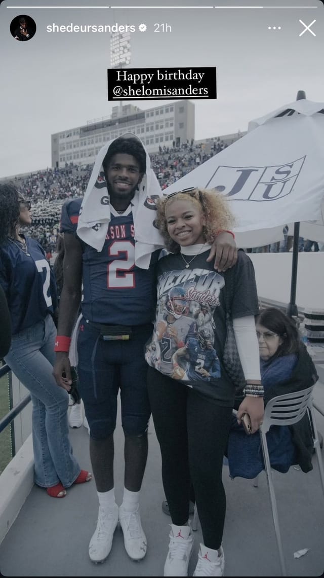 Shedeur Sanders sends a special wish to Deion Sanders and ex-wife Pilar ...