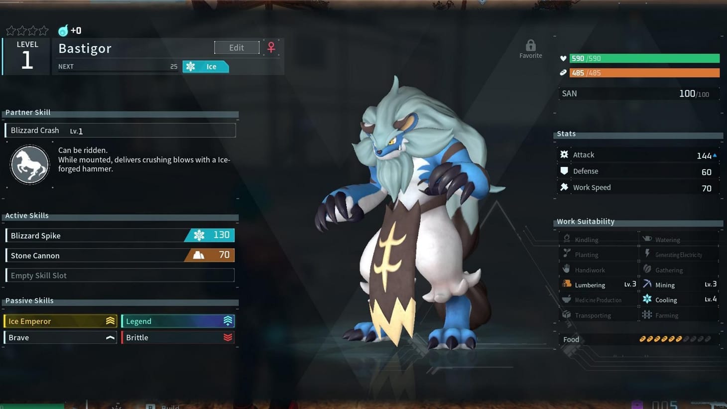 Bastigor: Bastigor in Palworld: Where to find, best skills, and more