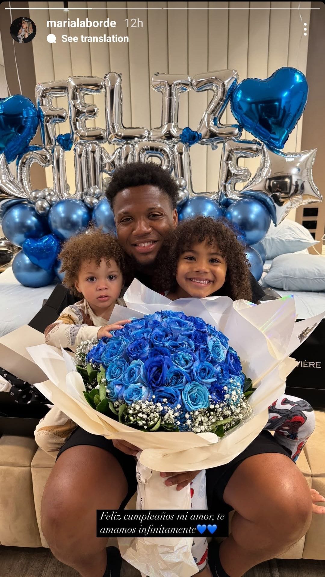 Ronald Acuna Jr.'s wife Maria Laborde twins with Braves star in ...
