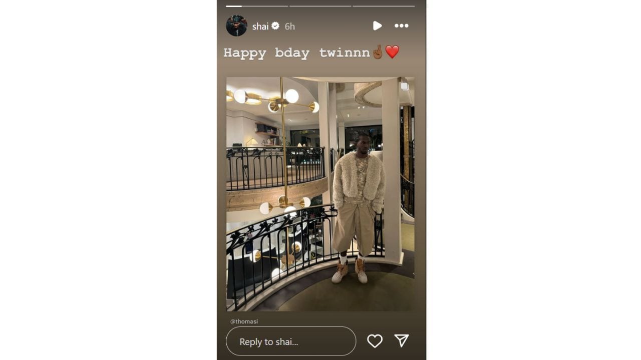 "Swaggiest duo": Shai Gilgeous-Alexander shares throwback childhood pic ...