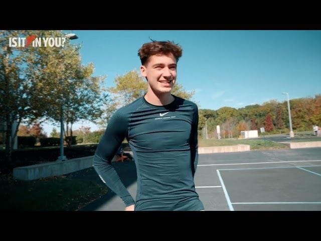 Northwestern commit Jake West reacts as Trevor Ariza's son Tajh Ariza ...