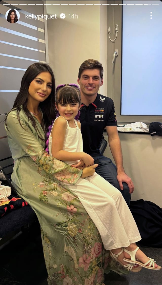 Picture: Kelly Piquet shares adorable picture with Penelope Kvyat and ...