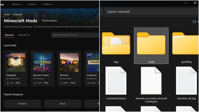 How to download Minecraft Fabric 1.21.8