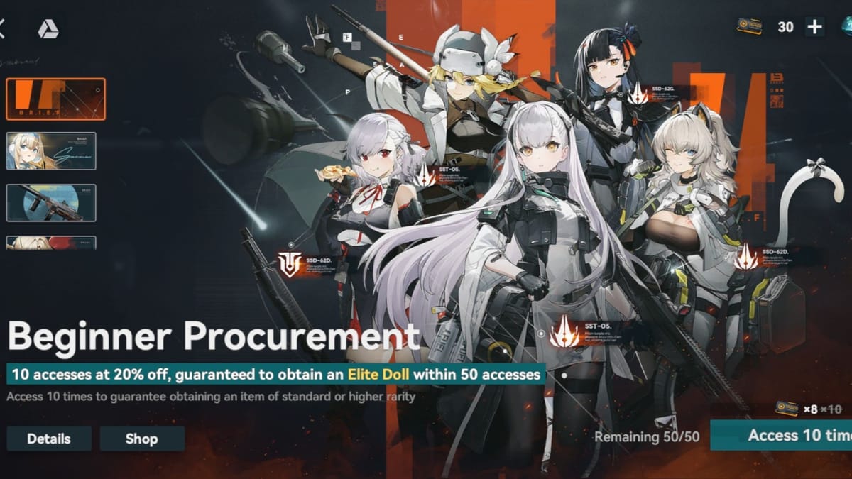 All banners in Girls' Frontline 2 Exilium