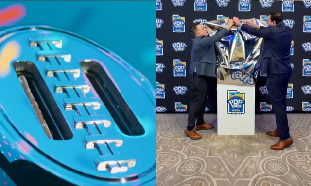 WATCH: New Pop-Tarts Bowl trophy which has a live toaster unveiled for ...