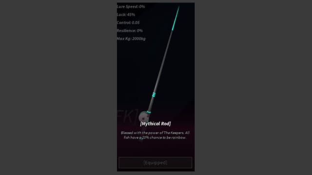 How to get the Mythical Rod in Roblox Fisch