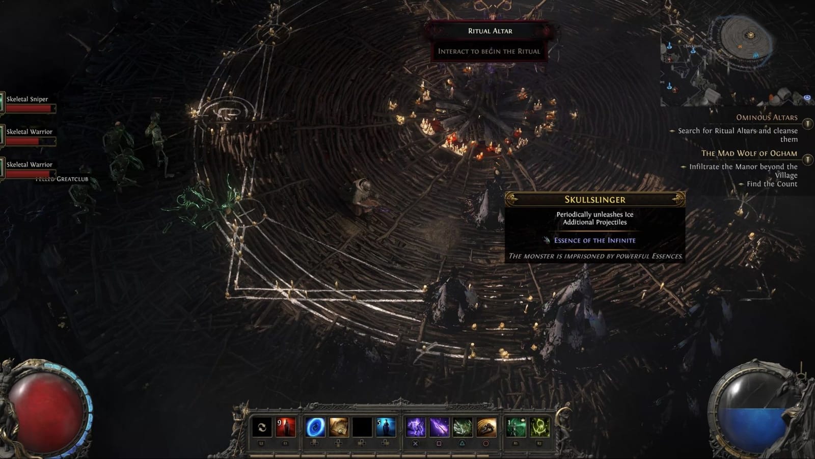 Path of Exile 2 Ominous Altars quest guide