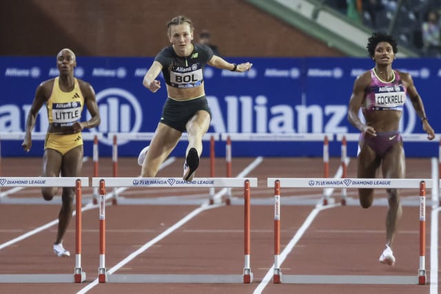 Femke Bol gives an update about training routine for 2025 season as she ...