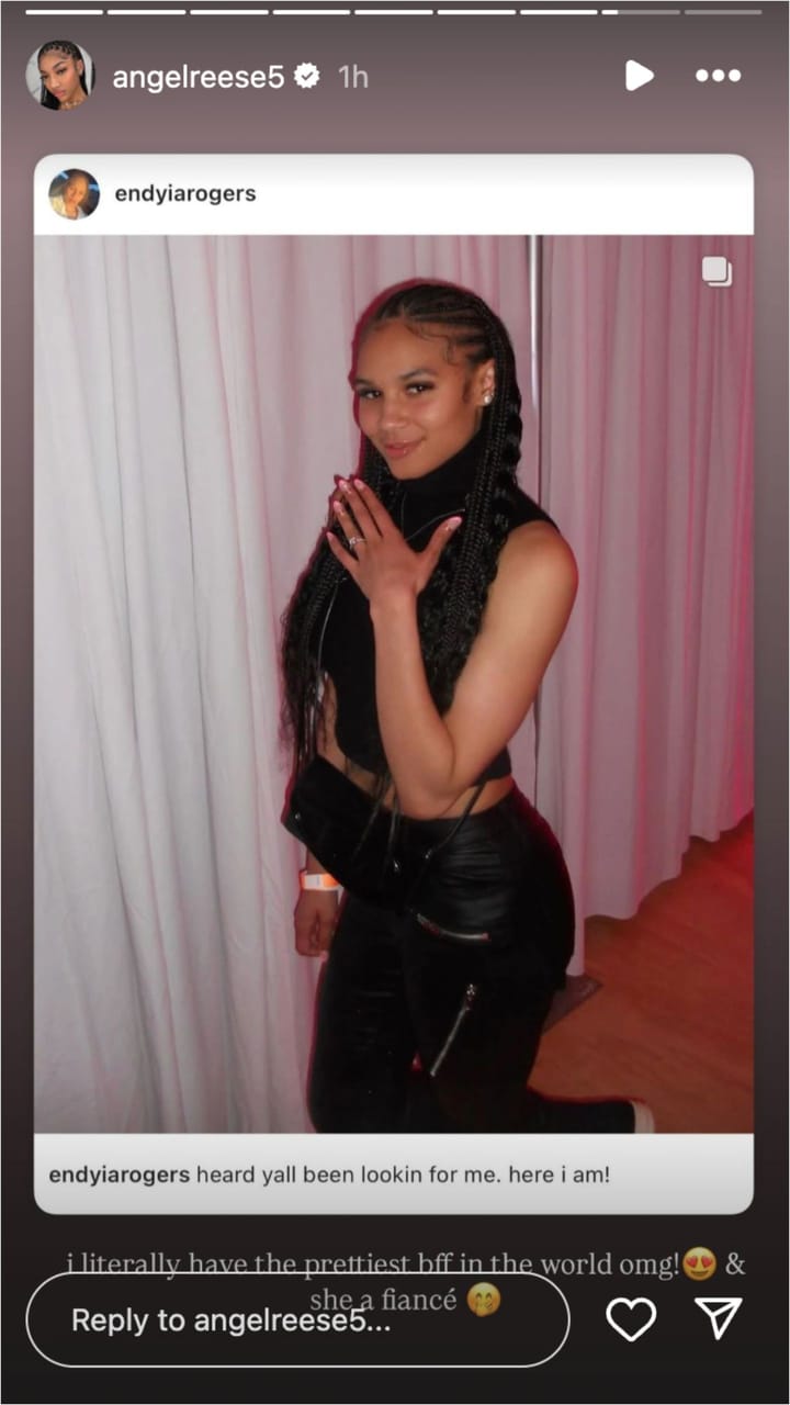 Angel Reese shows love to bestie and former Texas A&M player's latest ...