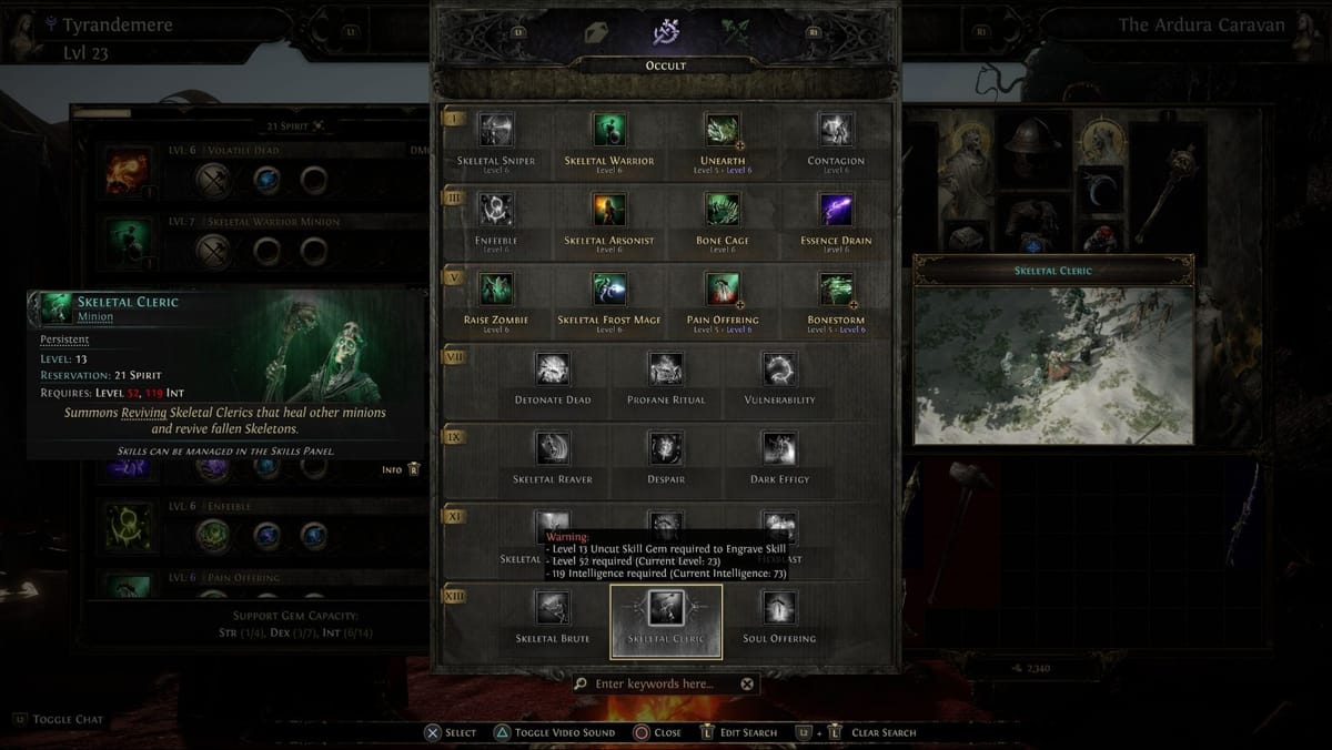 How to summon more minions in Path of Exile 2