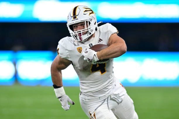 What is Cameron Skattebo's 40-time?