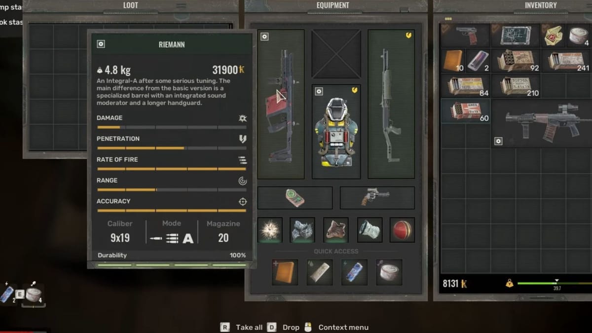 How to find the Riemann SMG in Stalker 2