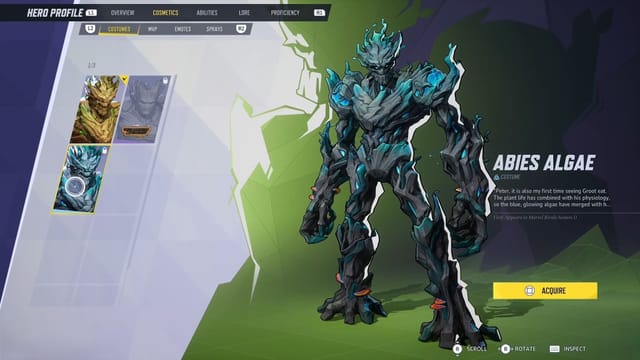 All Marvel Rivals Groot skins: Tier list and prices