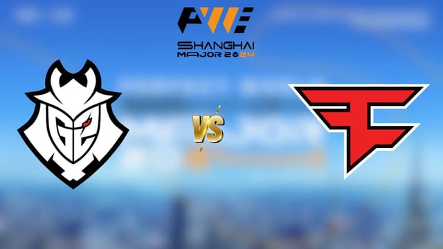 G2 Esports vs FaZe Clan - CS2 Perfect World Shanghai Major 2024 ...