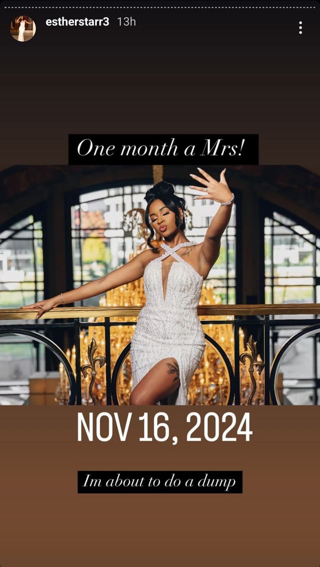 In Pictures: Michael Harris II's wife Esther marks 1-month milestone ...