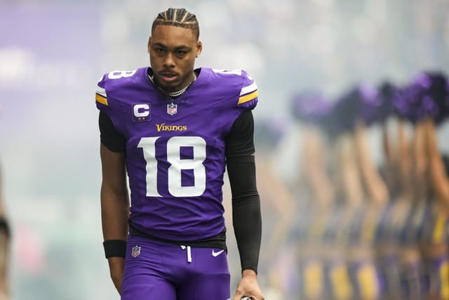 Justin Jefferson stats tonight: Vikings WR's receiving yards ...