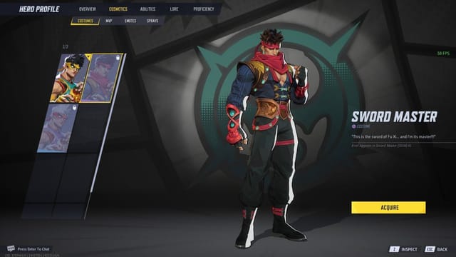 How to unlock Iron Fist Sword Master skin in Marvel Rivals