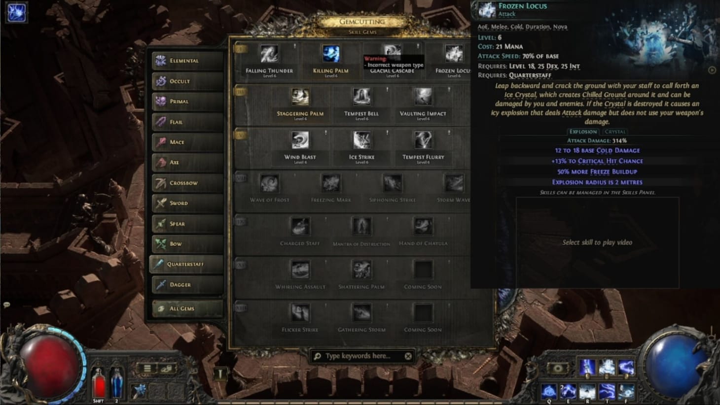 All Quarterstaff (Monk) skills in Path of Exile 2, explained