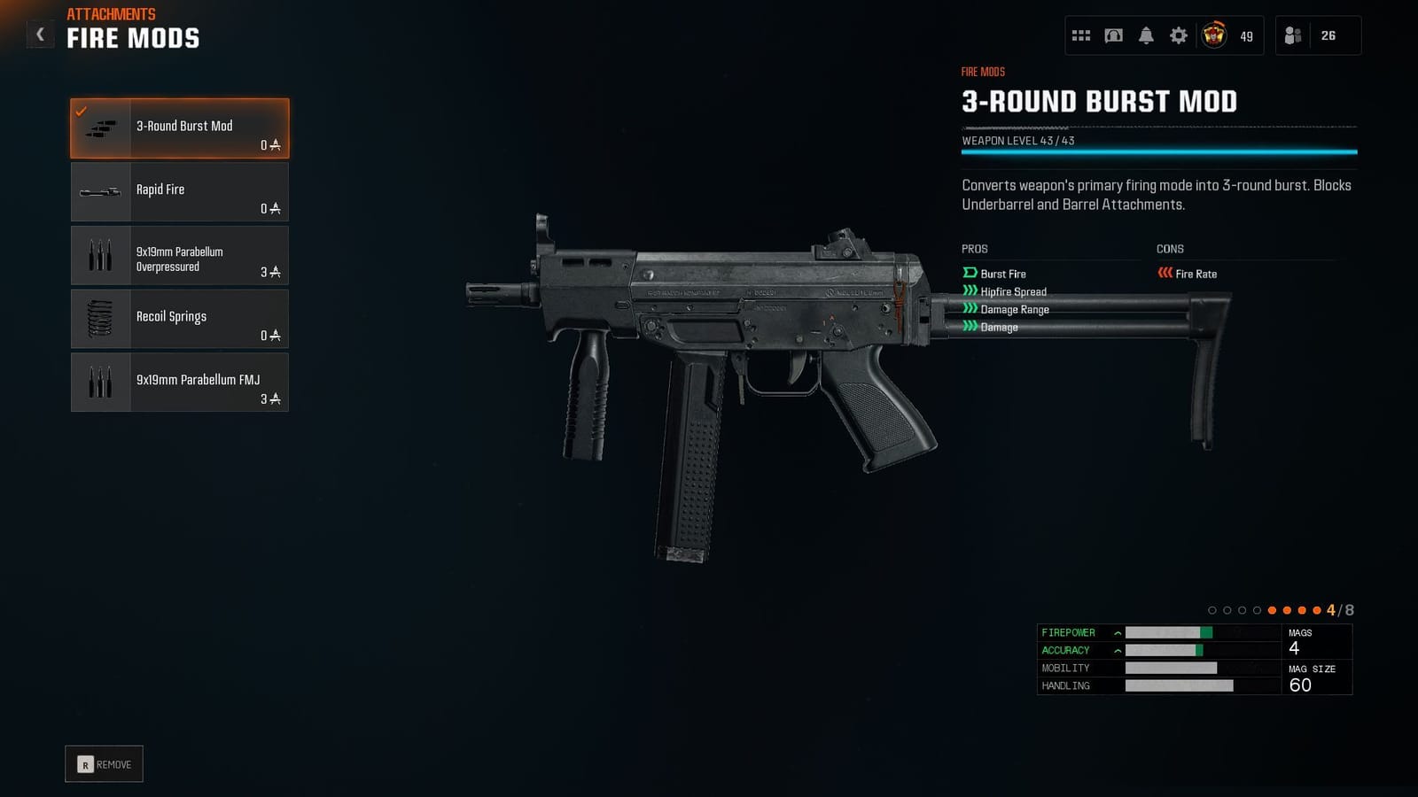How to unlock the 3-Round Burst Mod for Kompakt 92 in Black Ops 6 and ...