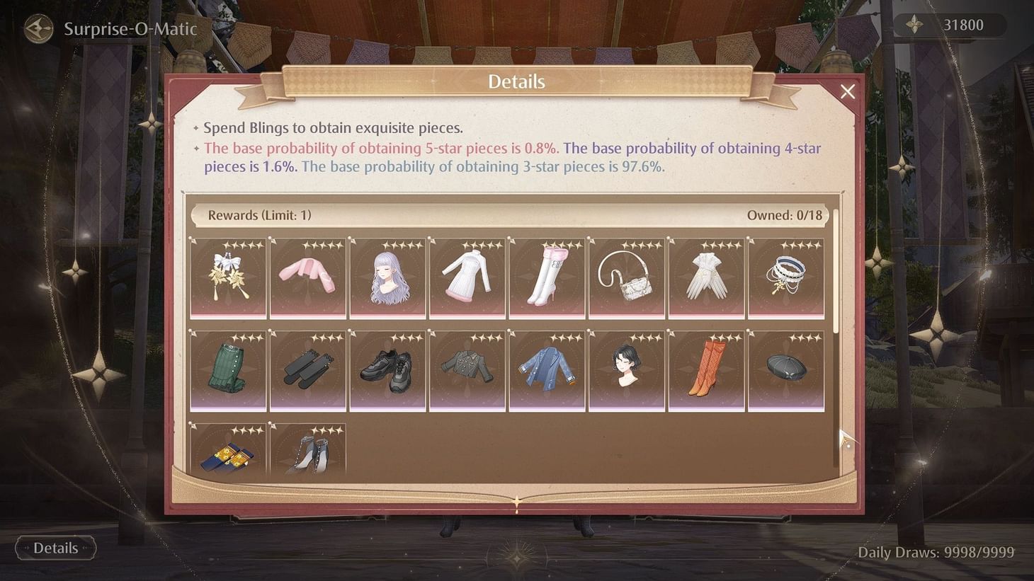 Infinity Nikki Surprise-O-Matic guide