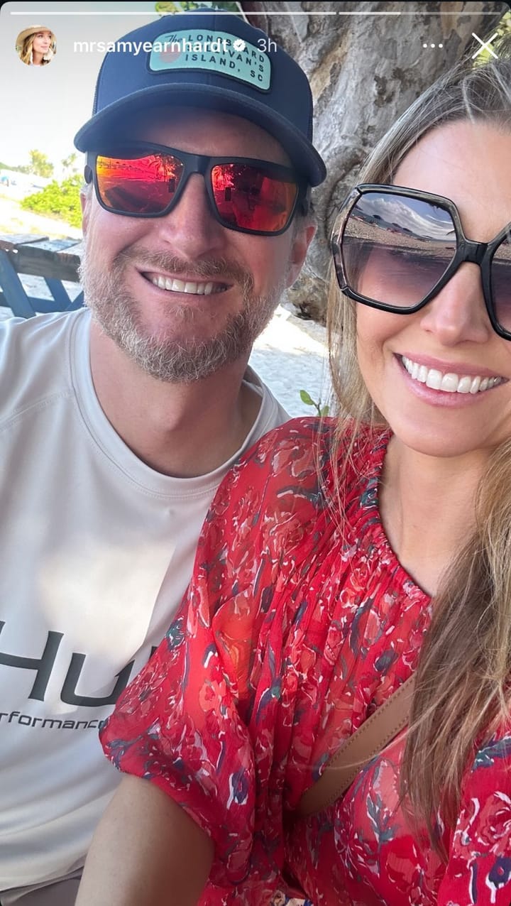 Dale Earnhardt Jr.’s wife Amy bids ‘Adios NC,’ basks in tropical bliss ...