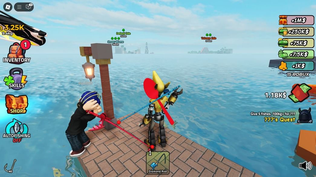 Go Fishing codes (October 2025)