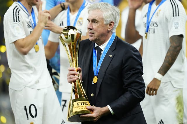 Carlo Ancelotti makes Real Madrid history after winning 2024 FIFA ...