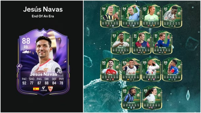 EA FC 25 Jesus Navas End of an Era SBC: All tasks and cheapest solutions