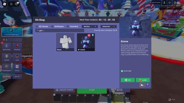 BedWars Grove the Spirit Gardener guide