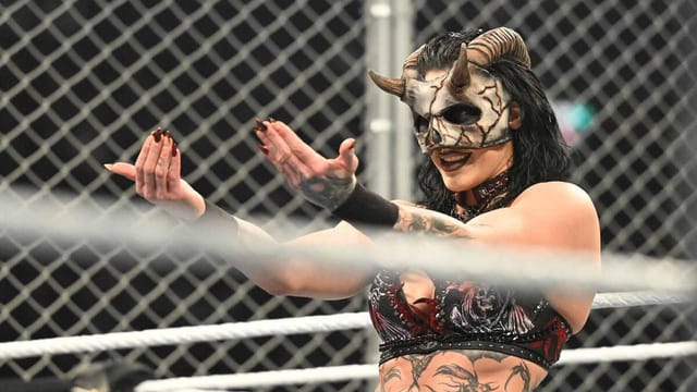 Interesting details about the mask Rhea Ripley wore at WWE Survivor ...
