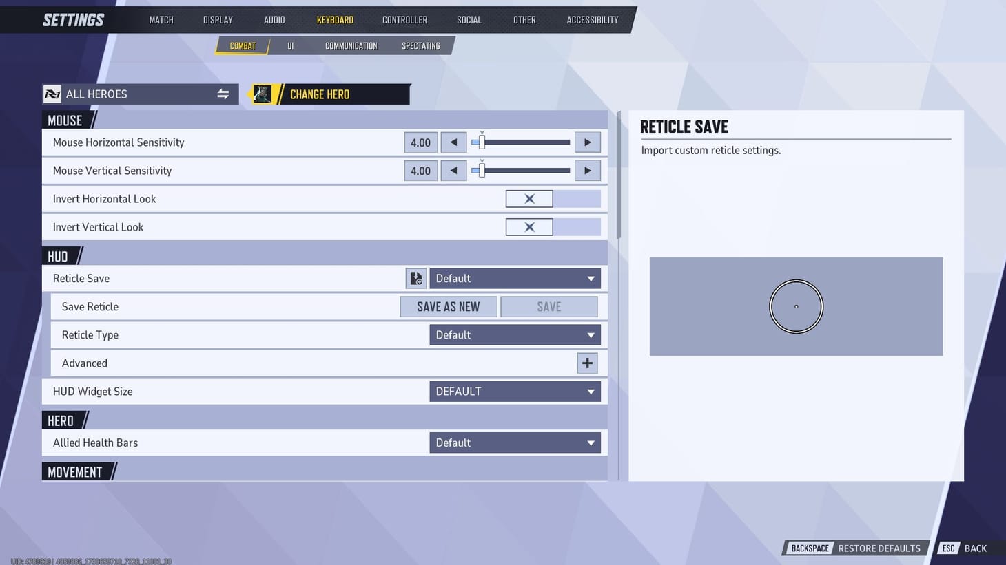 Best Marvel Rivals crosshairs with reticle codes (September 2025)