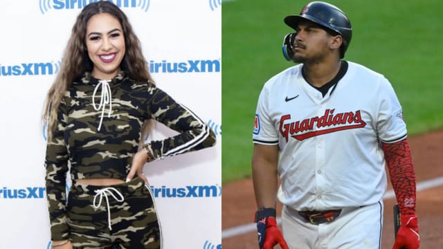 Guardians slugger Josh Naylor's fiancee Chantel Collado makes her ...