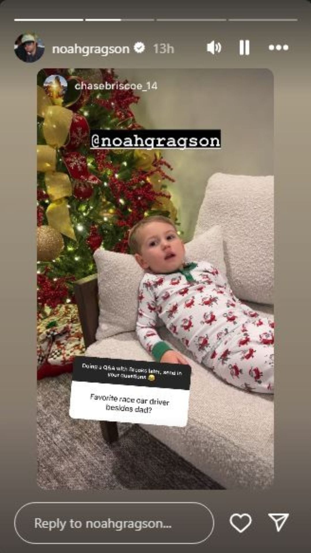 Former SHR driver Chase Briscoe's son Brooks picks his ‘favorite race ...
