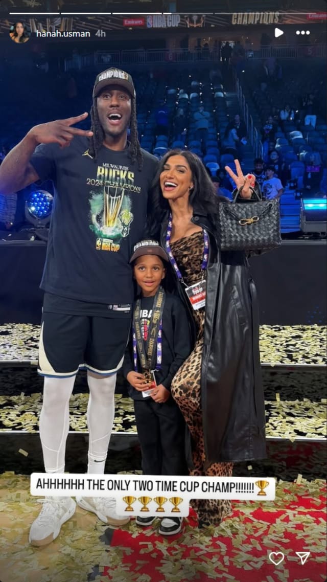 Taurean Prince's wife Hanah Usman celebrates Bucks' forward's unique ...