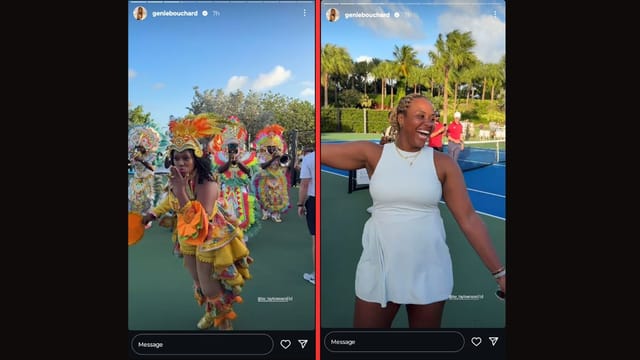 In Pictures: Eugenie Bouchard shares inside look of her time in the ...