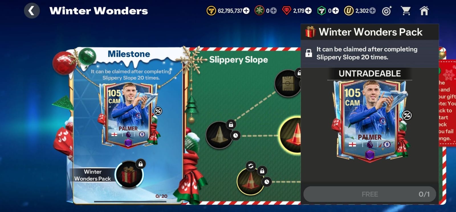 How to claim EA FC Mobile Winter Wonders Cole Palmer 105 OVR card for free