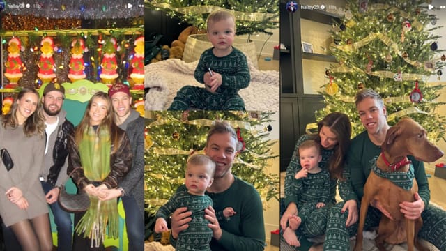 In Photos: Blackhawks' Taylor Hall and NFL star Cooper Rush enjoys ...