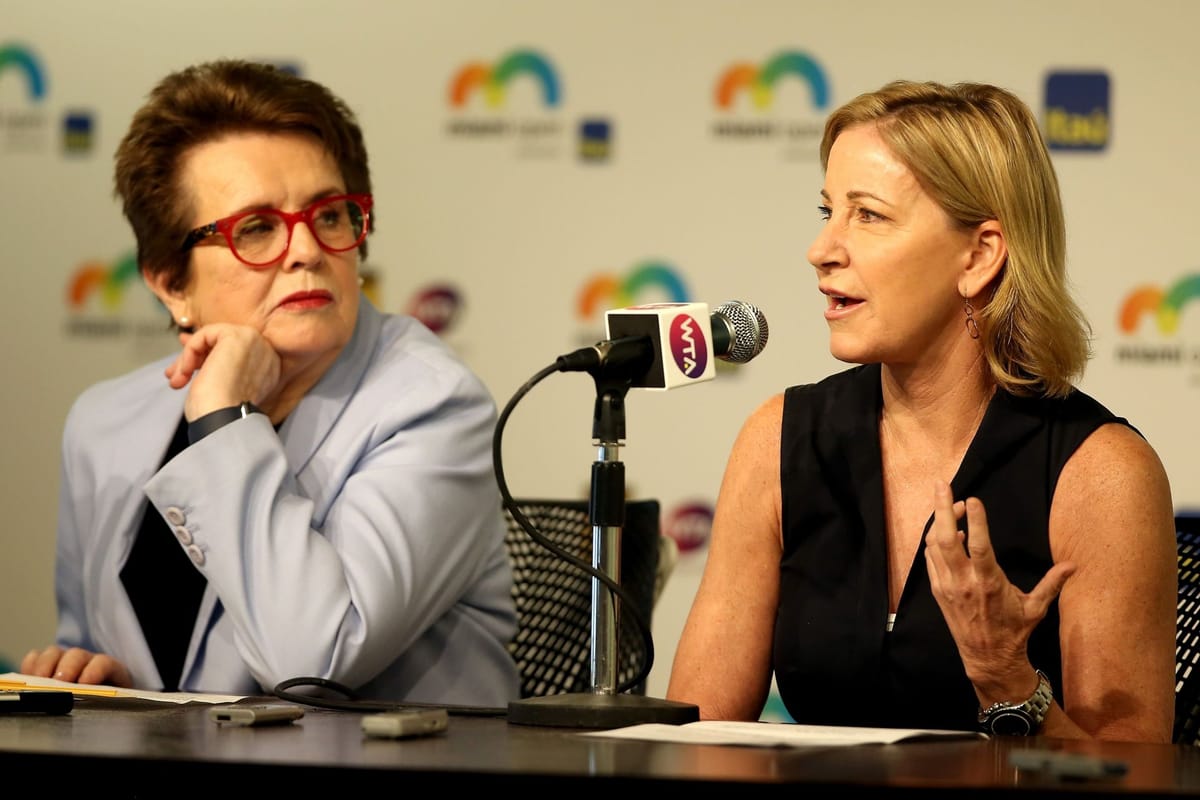 Billie Jean King celebrates 'dear friend' Chris Evert's 70th birthday ...