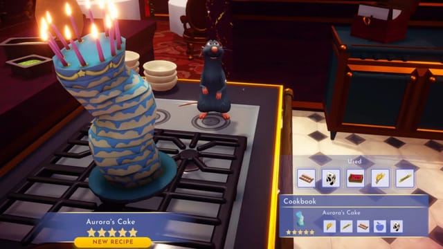 How to make Aurora's Cake in Disney Dreamlight Valley