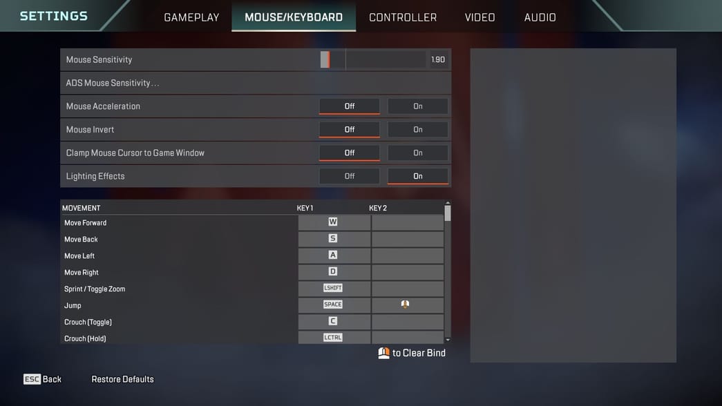 How to convert Apex Legends sensitivity to Marvel Rivals