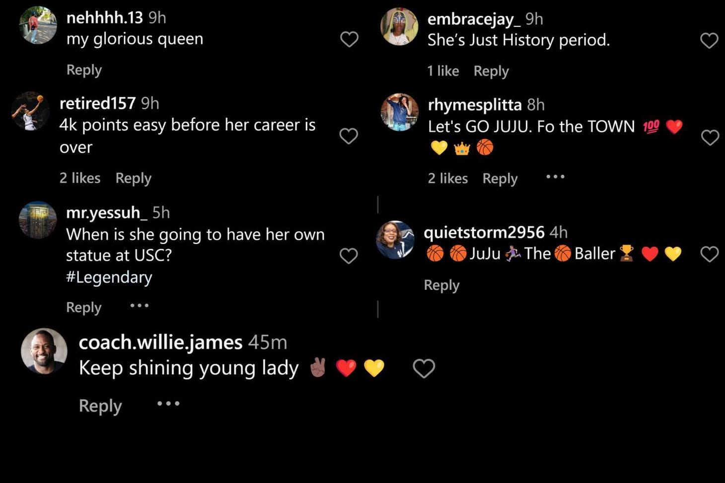 “My glorious queen”: Fans celebrate as JuJu Watkins gets honored for ...