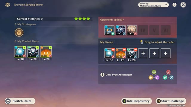 Genshin Impact Exercise Surging Storm event guide