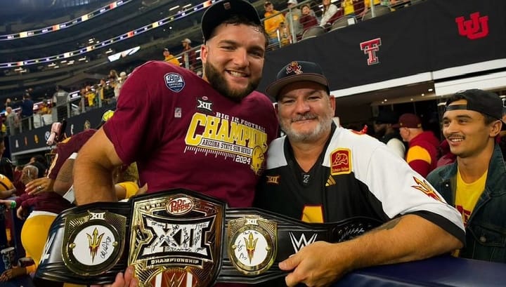 Who are the parents of Cameron Skattebo?? Meet Leonard and Becky Skattebo