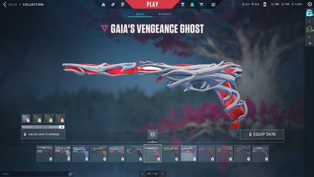 7 best Ghost skins for Valorant in 2024