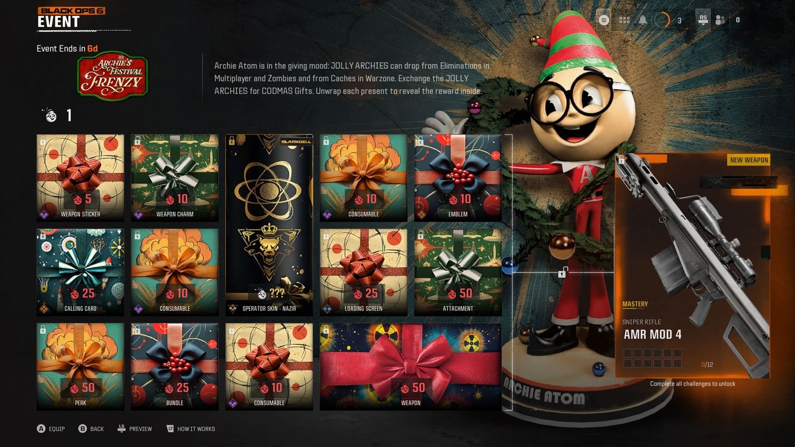 How to unlock AMR Mod 4 Sniper Rifle in Black Ops 6 and Warzone