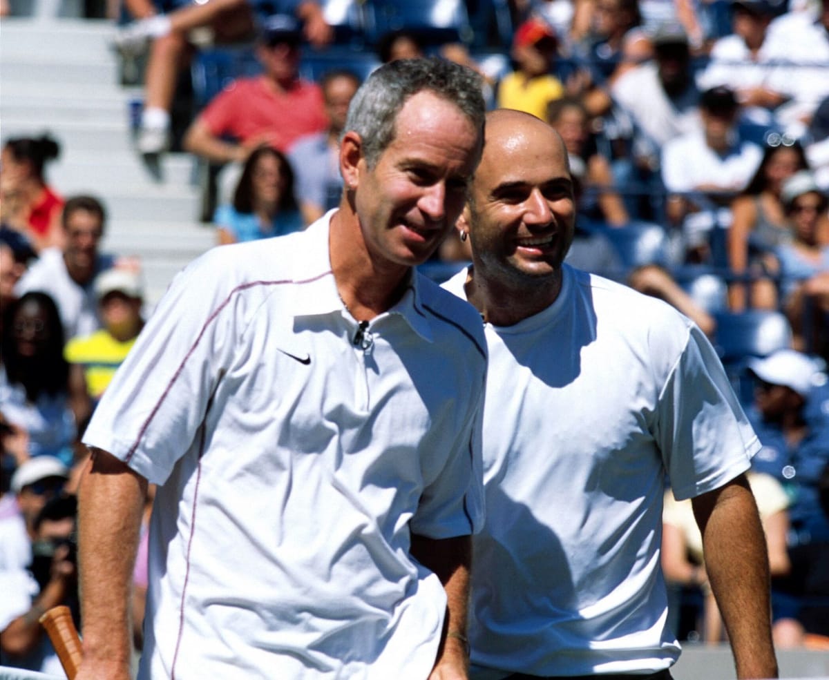 "Andre Agassi's whole act will be tough to keep going, it's easier ...
