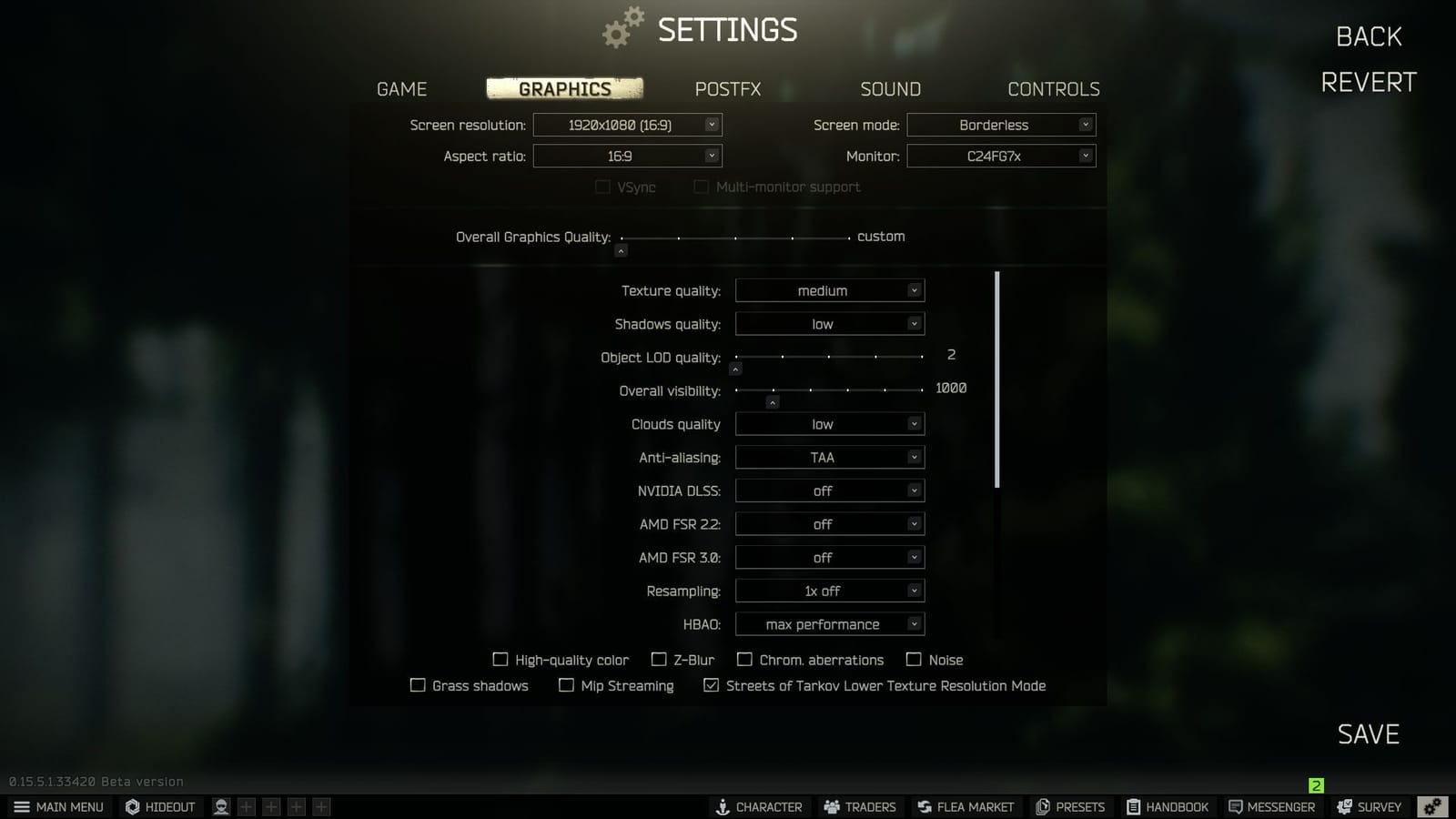 Best Escape from Tarkov graphics settings for maximum FPS