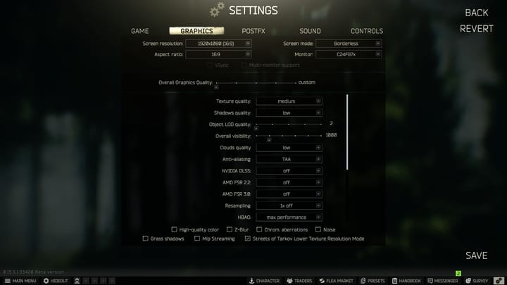 Best Escape from Tarkov graphics settings for maximum FPS