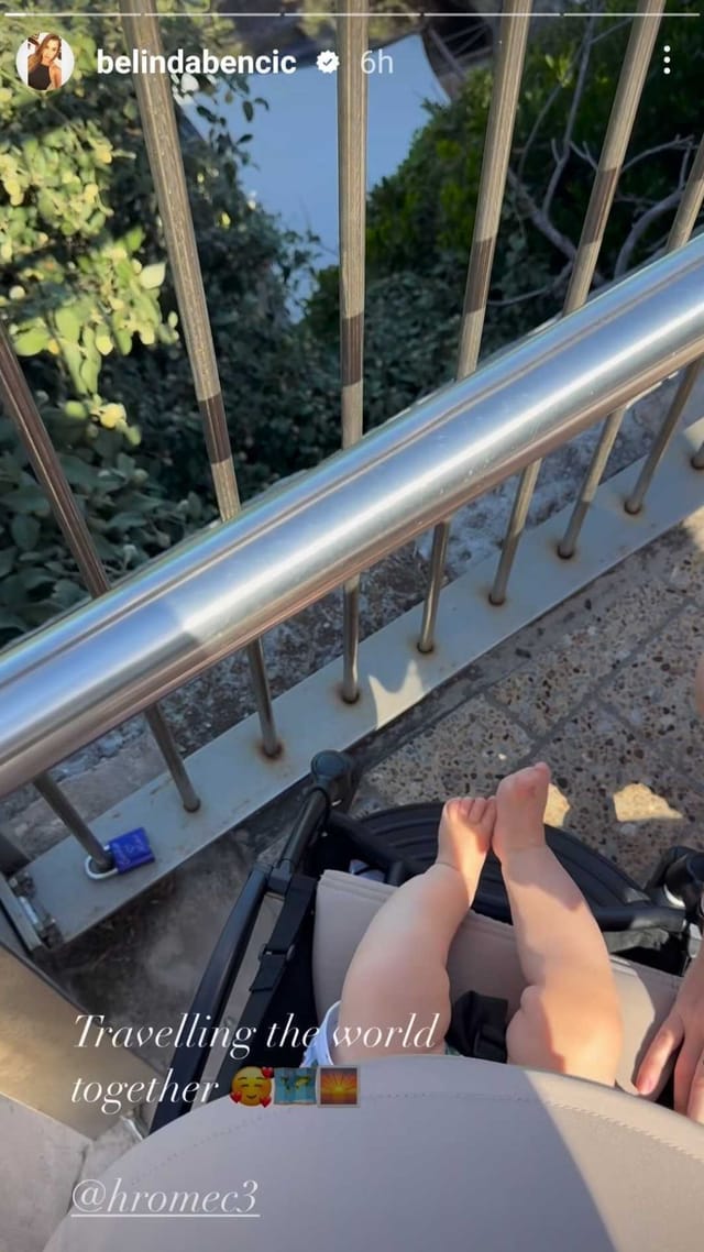 New mother Belinda Bencic shares adorable glimpses of 'traveling the ...
